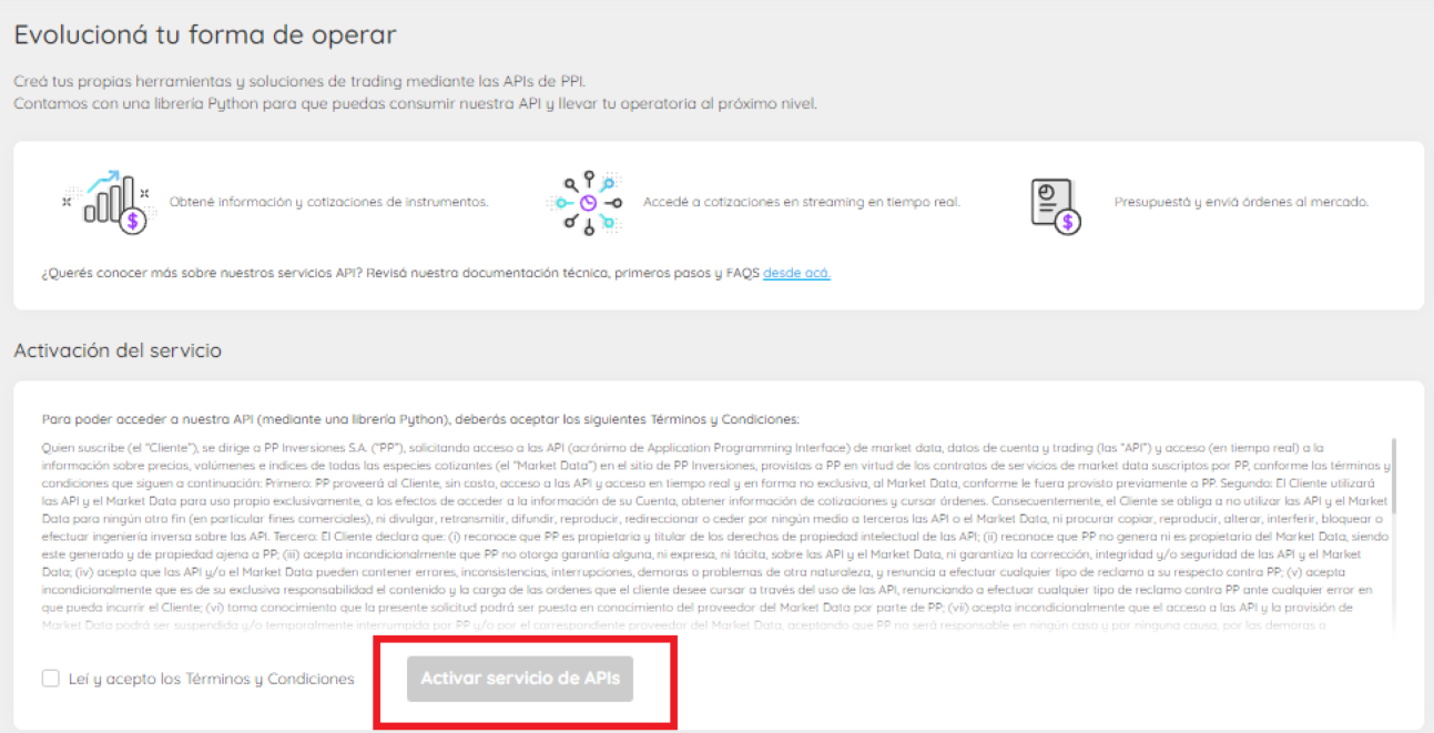 ¿Cómo acceder a la API de PPI? – Portfolio Personal Inversiones