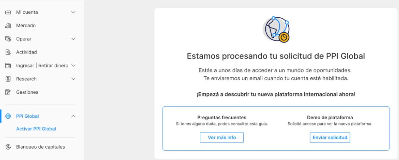 ¿Cómo activar PPI Global? – Portfolio Personal Inversiones